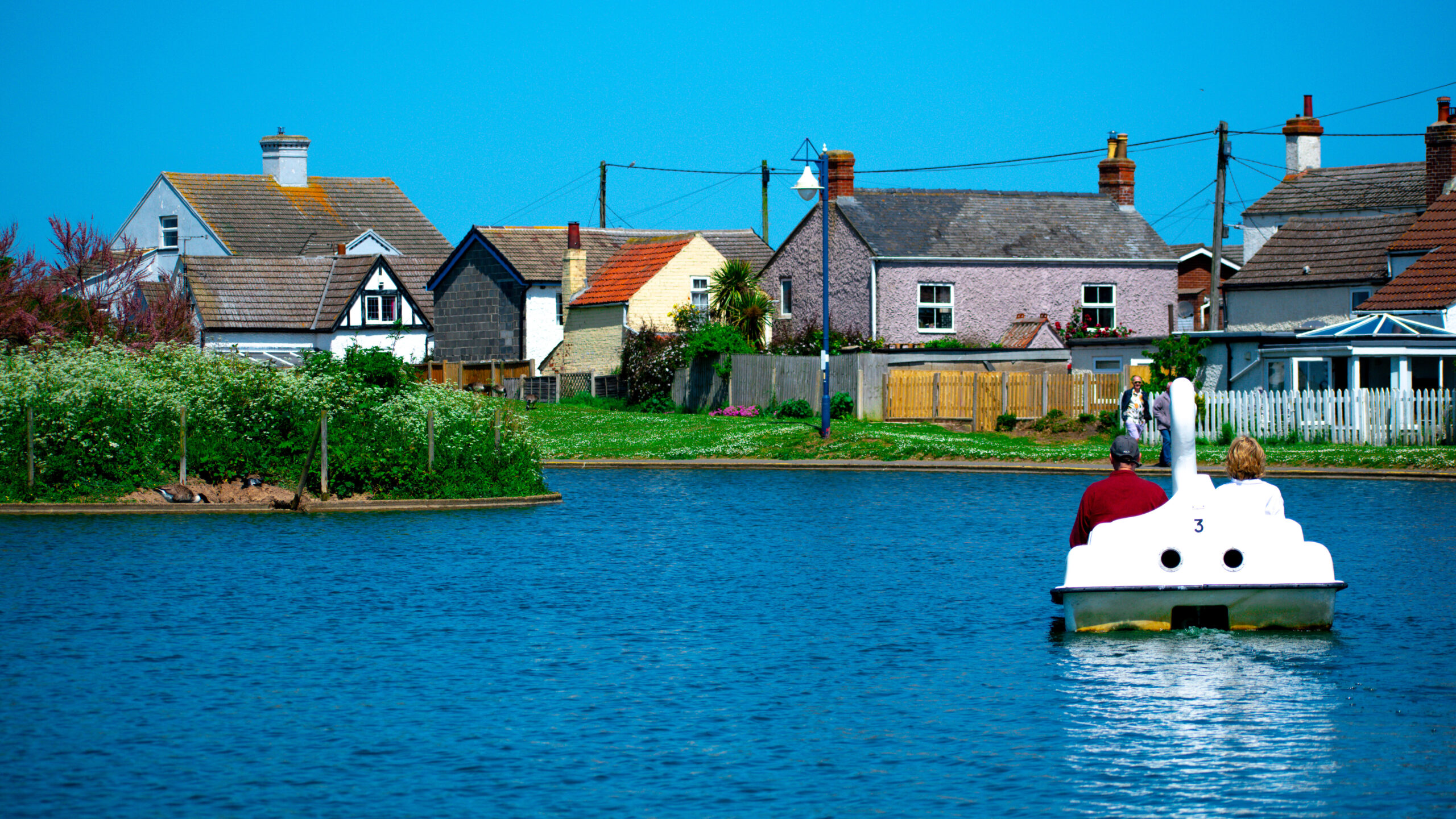 Mablethorpe Boating Lake in Mablethorpe, Lincolnshire