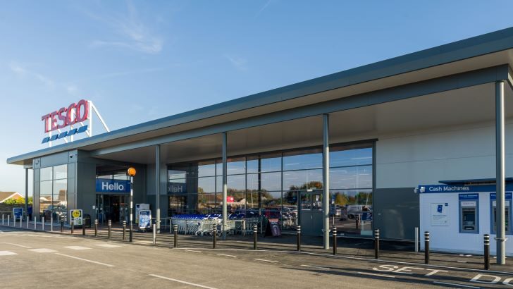 Tesco Superstore in Mablethorpe, Lincolnshire